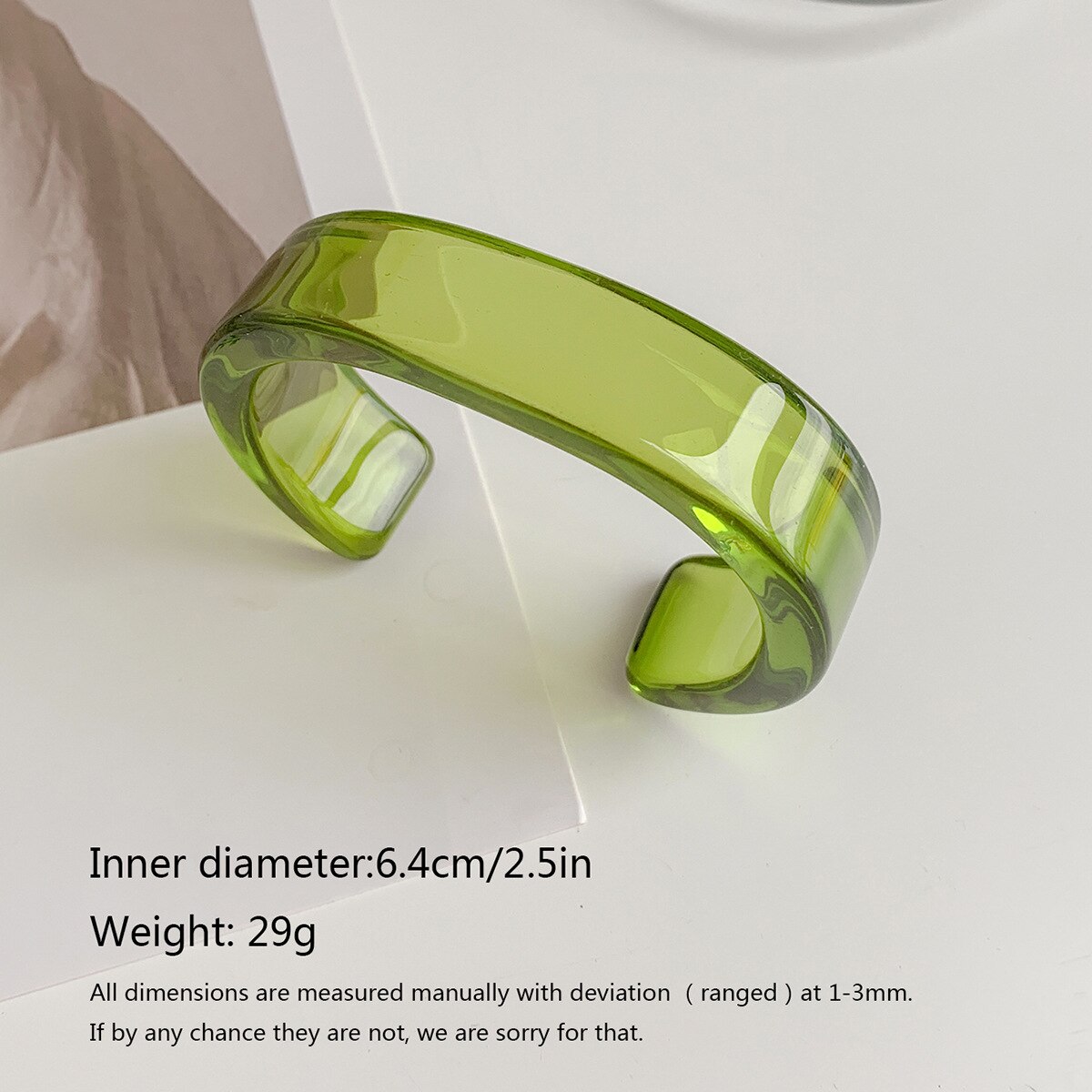 Overdrijven Kleurrijke Acryl Hars Geometrische Tra... – Grandado