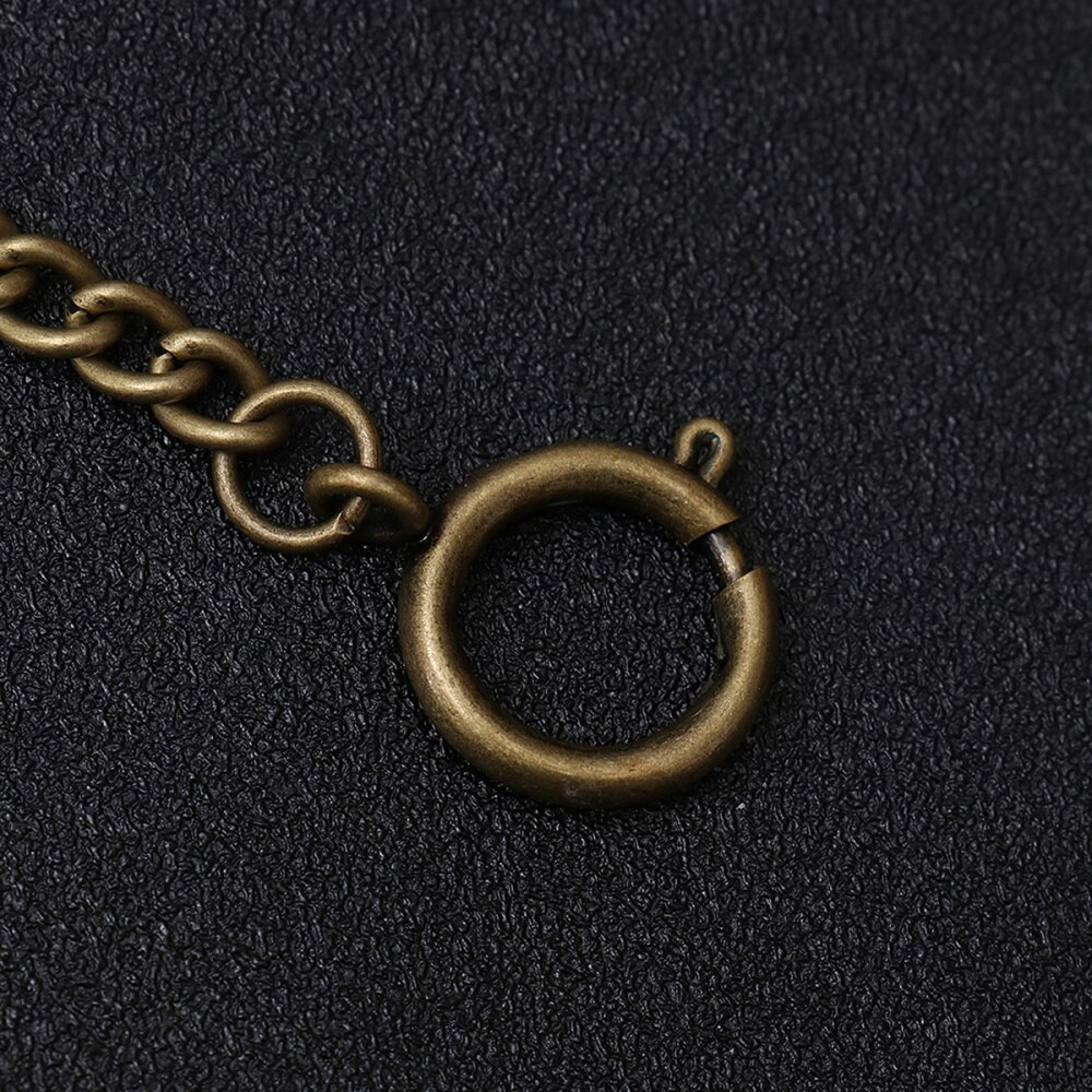 1pc Pocket Watch Chain Premium Metal Bronze Vintag... – Grandado