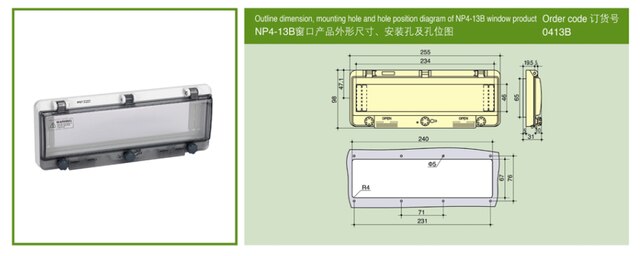 IP67 Waterproof Transparent Contact Protection Win... – Vicedeal