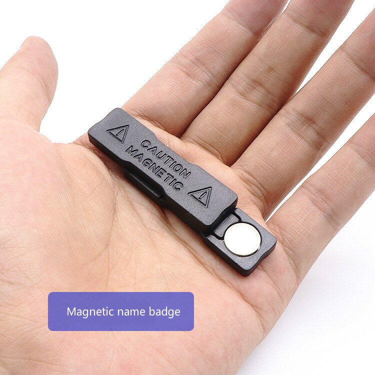 Super Strong Magnetic name badge Magnetic Name Tag... – Grandado