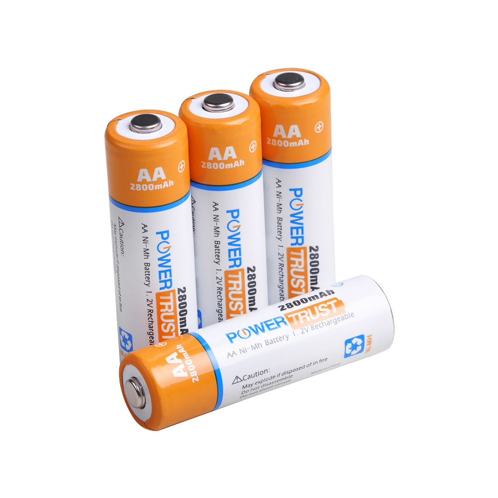 PowerTrust 8 Packs 2800mAh High-Capacity AA NiMH R... – Vicedeal