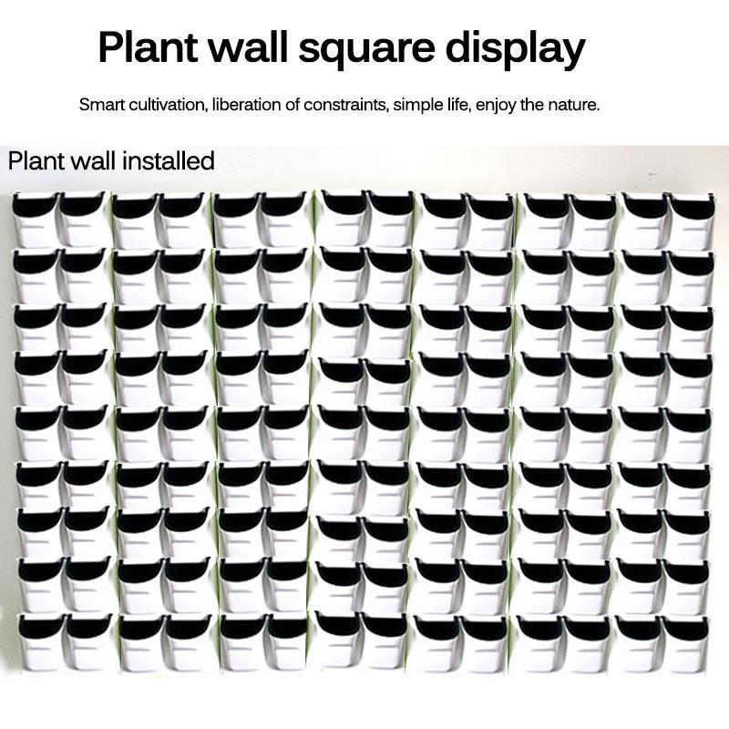 Vertical Wall Planter Wall-Mounted Flower Pot Hydr... – Vicedeal