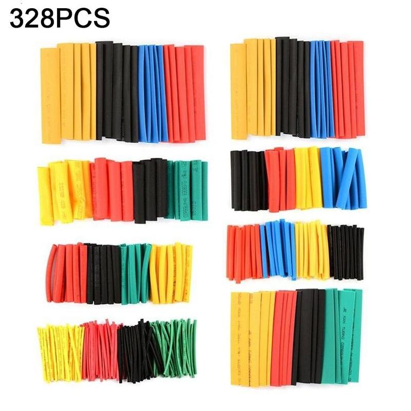 328 Pcs 2:1 Krimpkous Wrap Mouwen Kit Top Polyolef... – Grandado