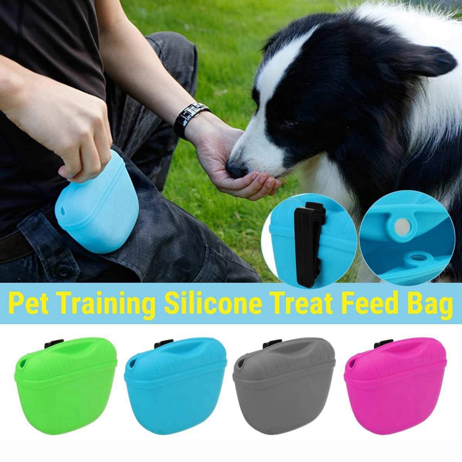 25 # Pet Dog Training Treat Bag Outdoor Dog Treat ... – Grandado