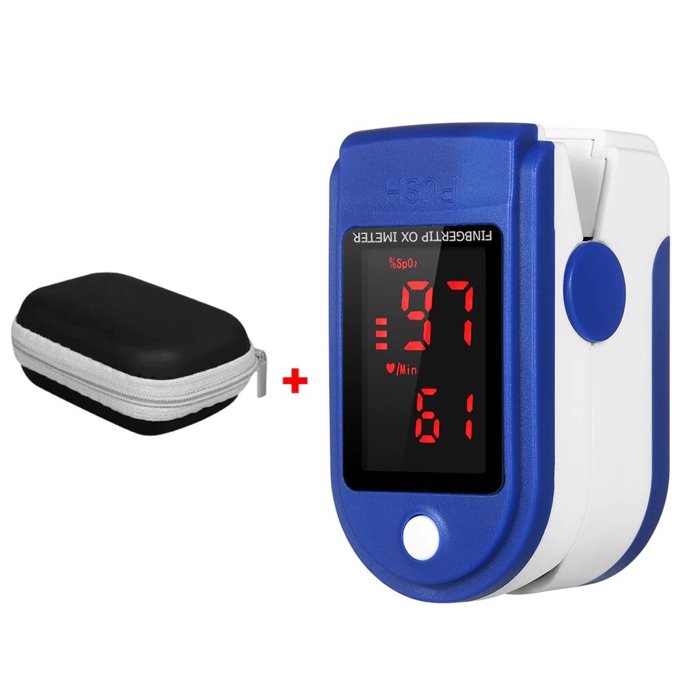 pulsoksymetr Finger Pulse Oximeter Blood Oxygen Monitor Mini SpO2 ...