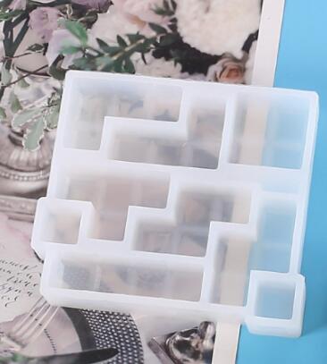 2022 Pattern DIY Crystal Glue Dropping Mold Tetris... – Vicedeal