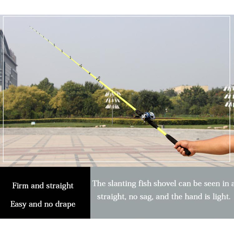 1.6M 1.8M 2.1M Yellow Spinning Rod Fishing Rod olt... – Grandado