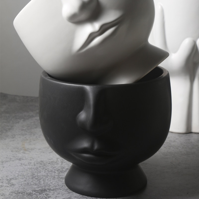 Pot Scandinavian Style solid color Home Decorative... – Vicedeal