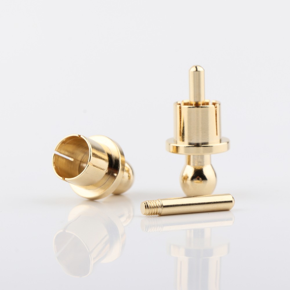 Vergulde Rca Cap Plug Kortsluiting Socket Phono Co... – Vicedeal