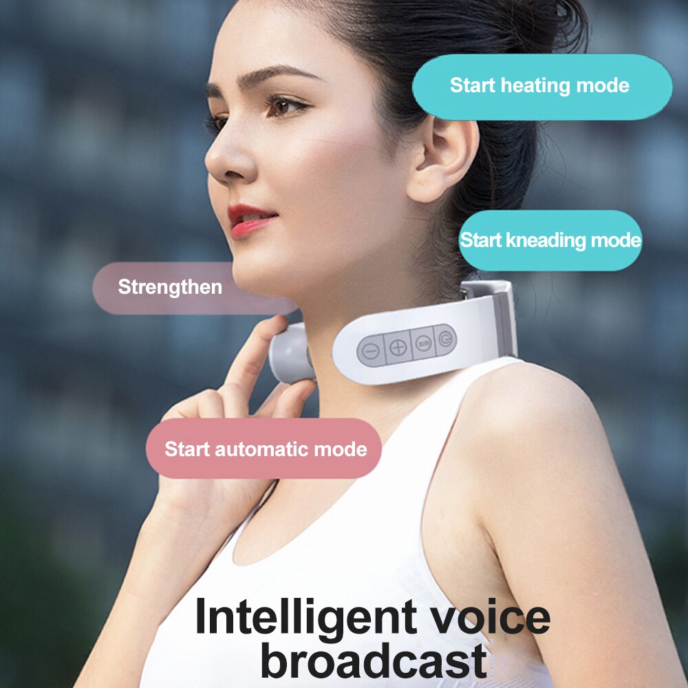 6-Zone Elektrische Nek En Rug Puls Stimulator Cerv... – Vicedeal