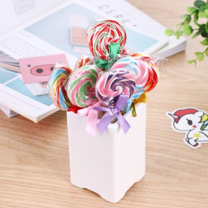 2pcs Kawaii Lollipop Ballpoint Pen Immitation Loll... – Grandado