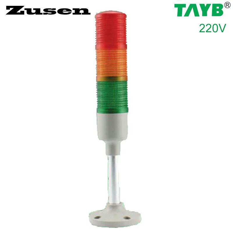 Zusen 40mm signal tower light TB42-3T/W-D 220V red... – Vicedeal