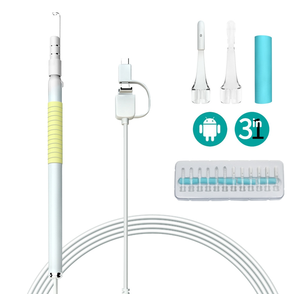 Android IPhone WIFI Otoscope Ear Health Care Inspe... – Grandado