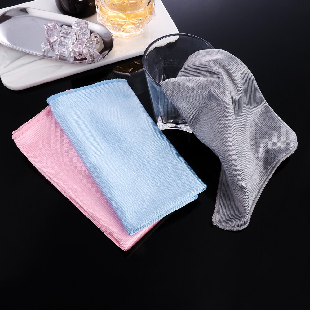 1PC Microfiber No Lint Glass Cleaning Wipe Mirror ... – Grandado