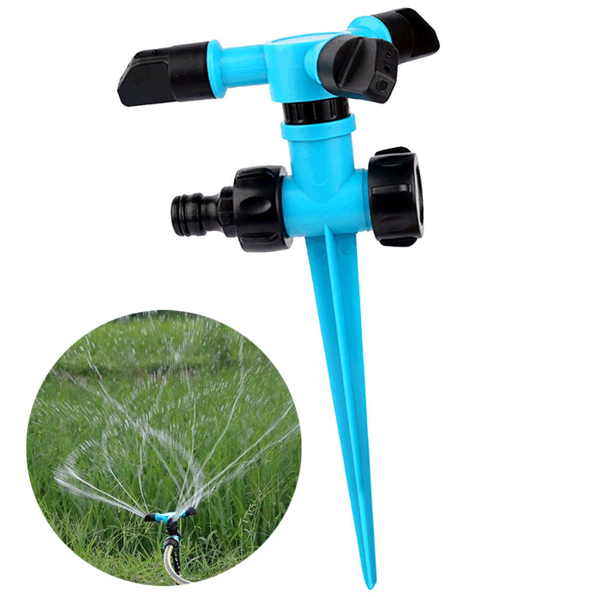 Garden Sprinkler Automatic 360° Rotating Adjustabl... – Grandado