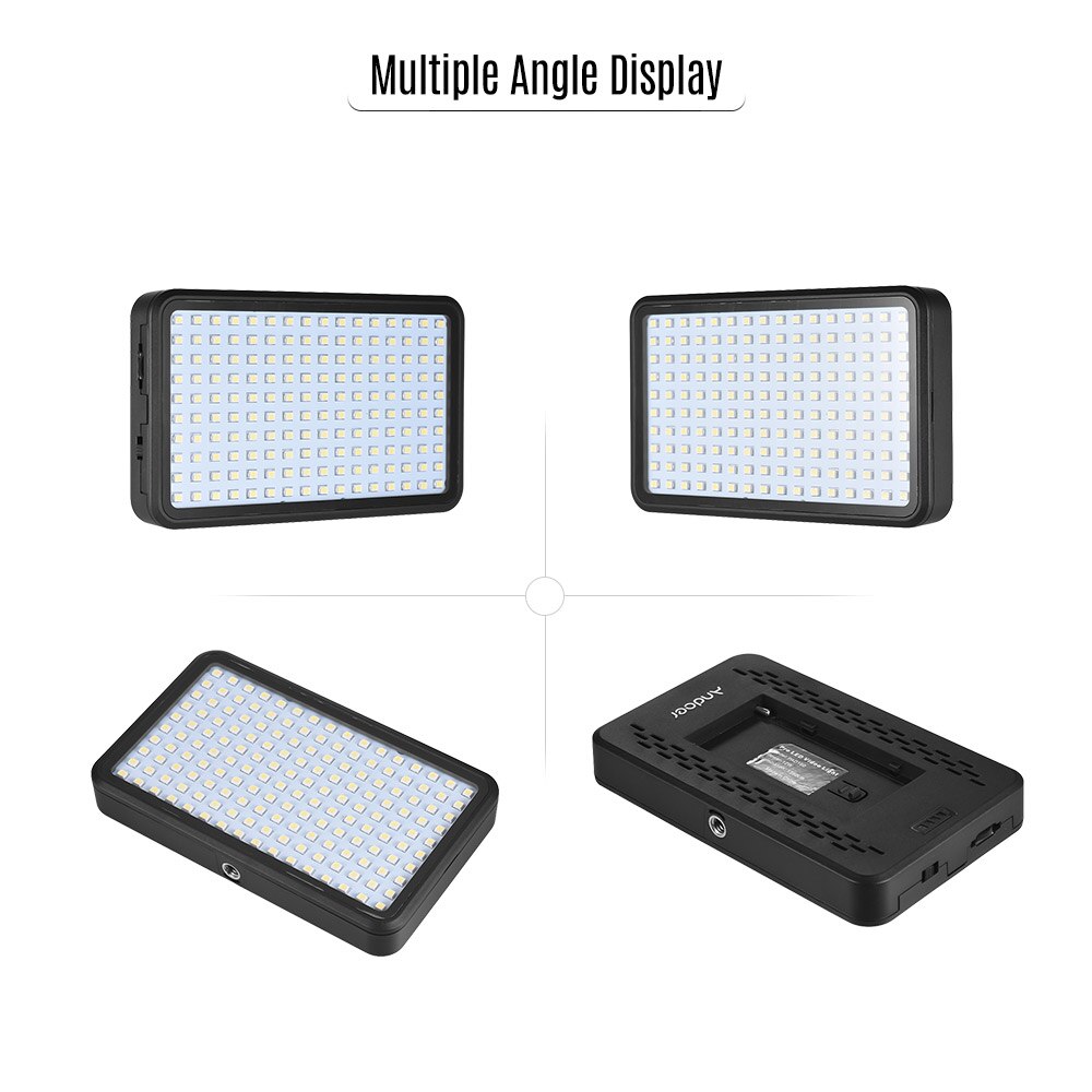 Andoer LED Video Light Dimmable Fill Light Continu... – Grandado