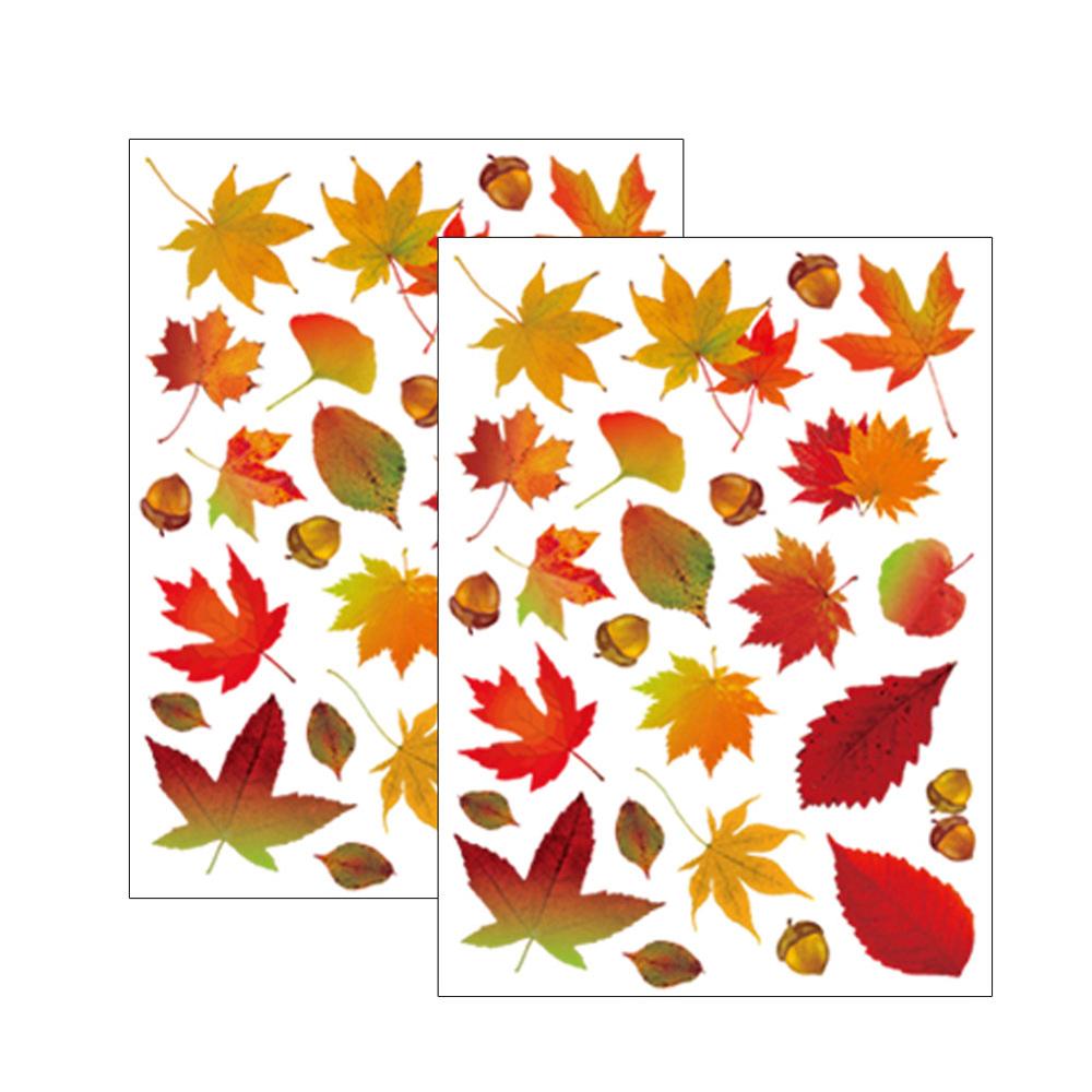 8 Thanksgiving Esdoornblad Raamstickers Vallende B... – Grandado