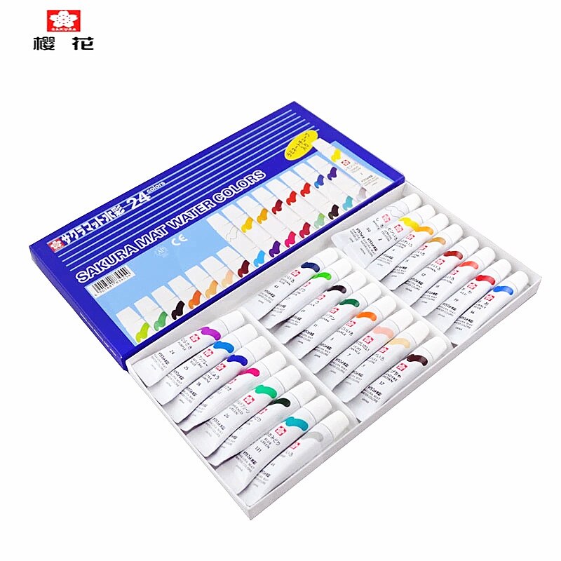 SAKURA MAT WATER COLORS Paint Set Watercolor Pigme... – Vicedeal