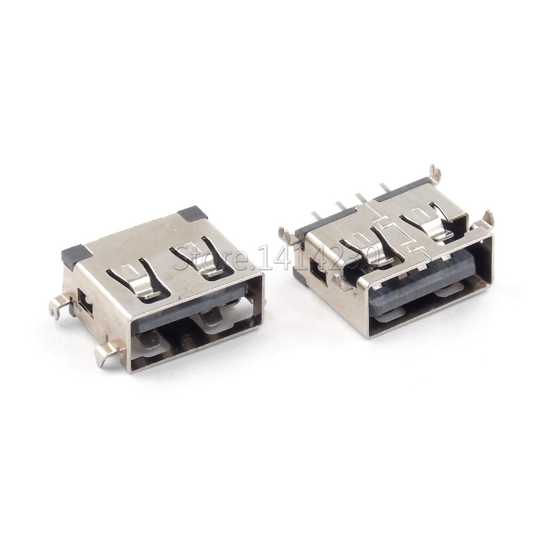 10 stk usb stik type a hun af10.0 4 pin synkeplad... – Grandado