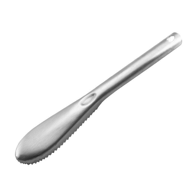 stainless steel fish skin brush serrated fish scal... – Grandado