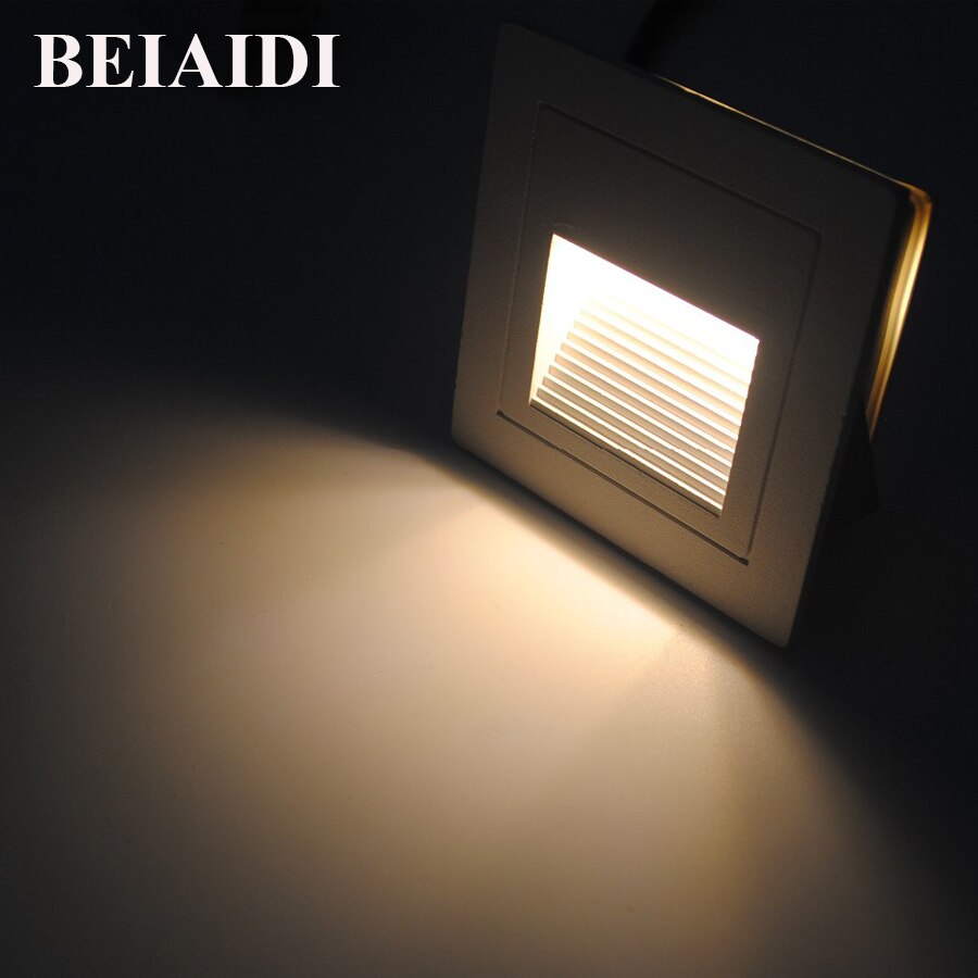 BEIAIDI 1W Modern Waterproof LED Wall Lamp Footlig... – Vicedeal