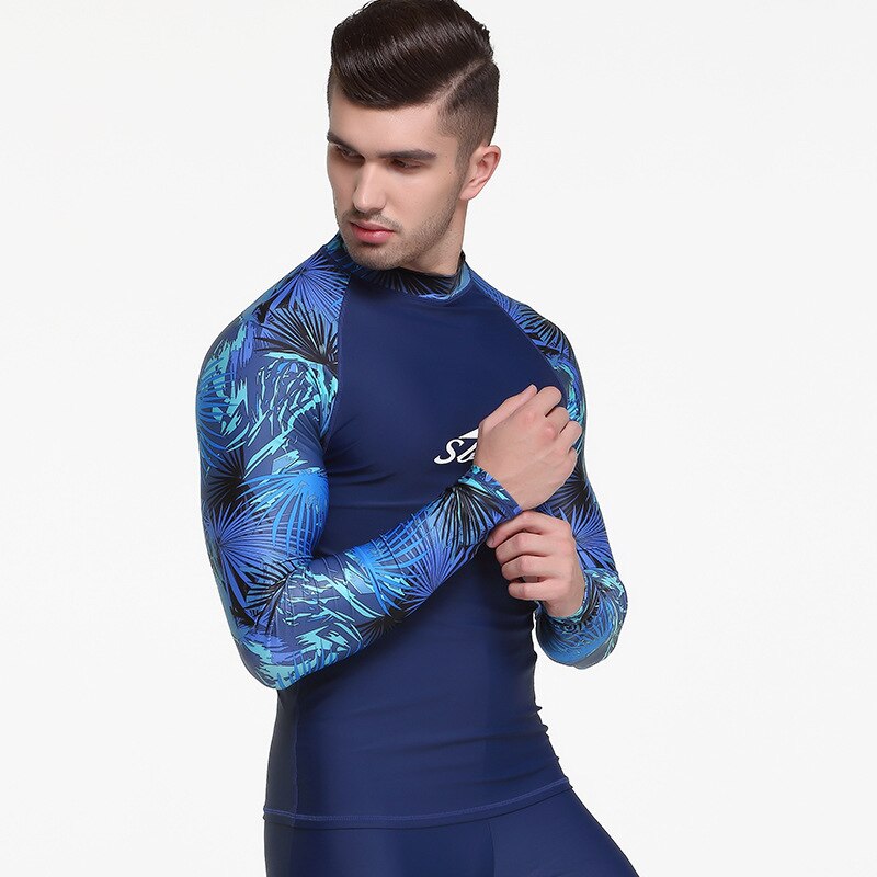 SBART long sleeves swimwear rashguard surf clothin... – Grandado