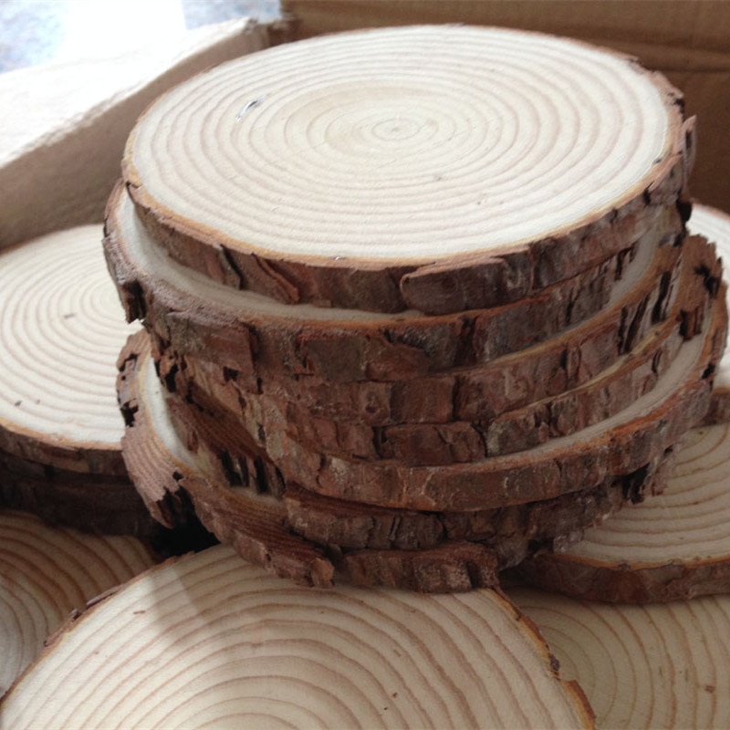 1 to 15cm Nature Pine Wood Chip Polished Base Hand... – Vicedeal