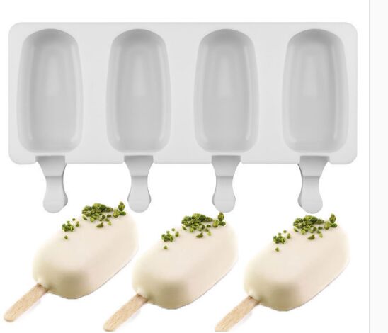 4 hole Stick ice mould silicone ice cream mold ice... – Vicedeal