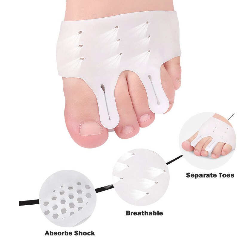 Pexmen 2Pcs Gel Metatarsal Pads Ball of Foot Cushi... – Grandado