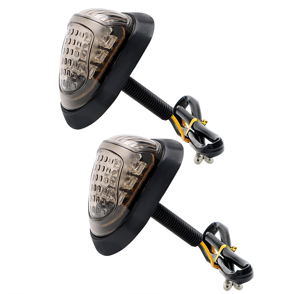 12V LED Motorcycle Flasher Turn Light Yellow Motor... – Grandado