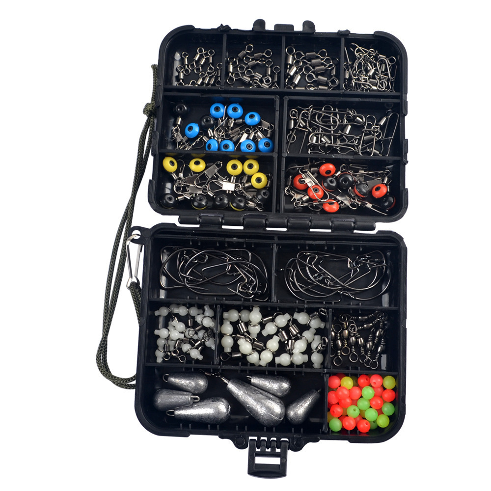 177PCS Fishing Accessories Kit with Tackle Box Fis... – Vicedeal