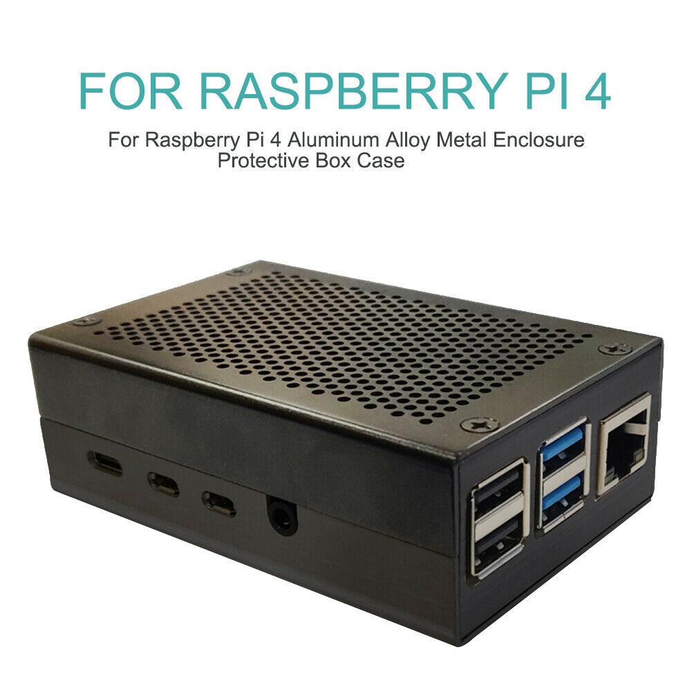 Aluminium Metal Case Cover Voor Raspberry Pi 4 Met... – Grandado