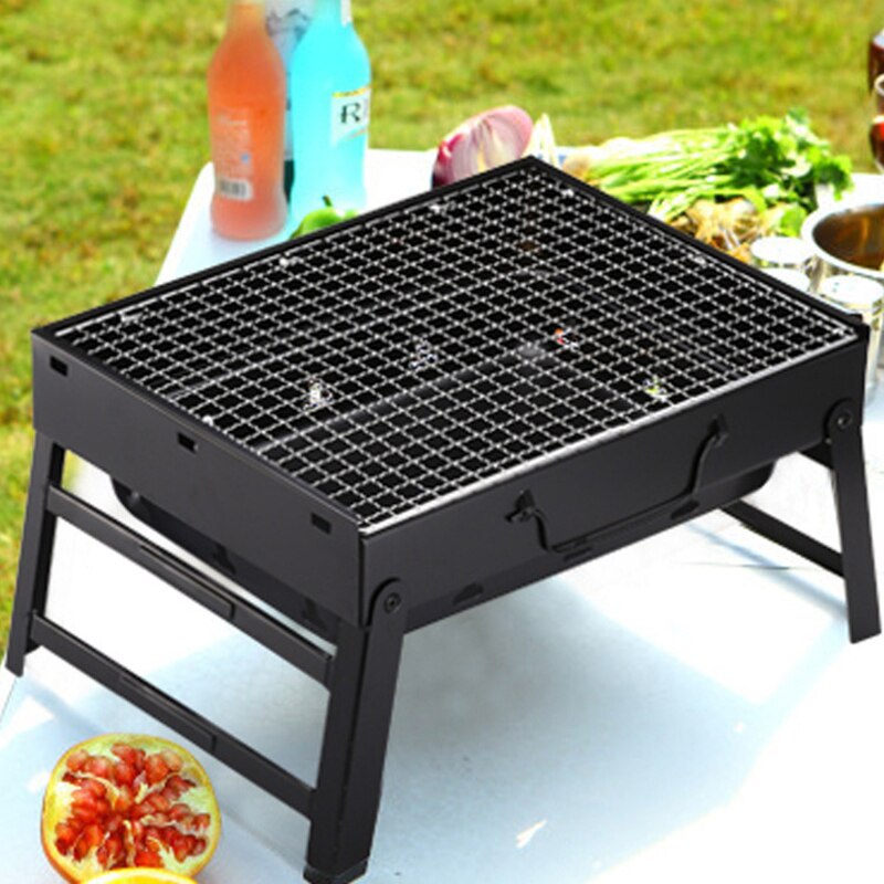 Opvouwbare Barbecue Grill Kamp Fornuis Houtskool K... – Vicedeal