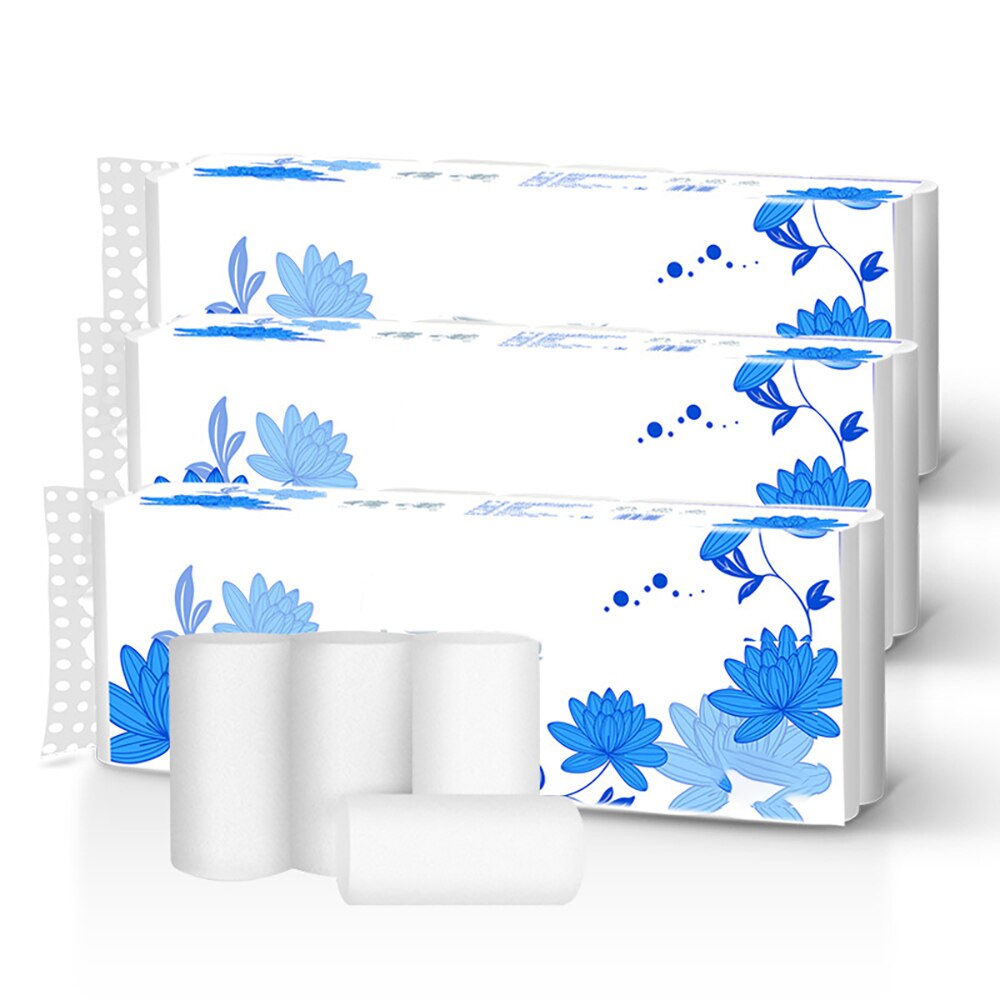 12 Rolls 4 Lagen Huidvriendelijke Toiletpapier Toi... – Vicedeal
