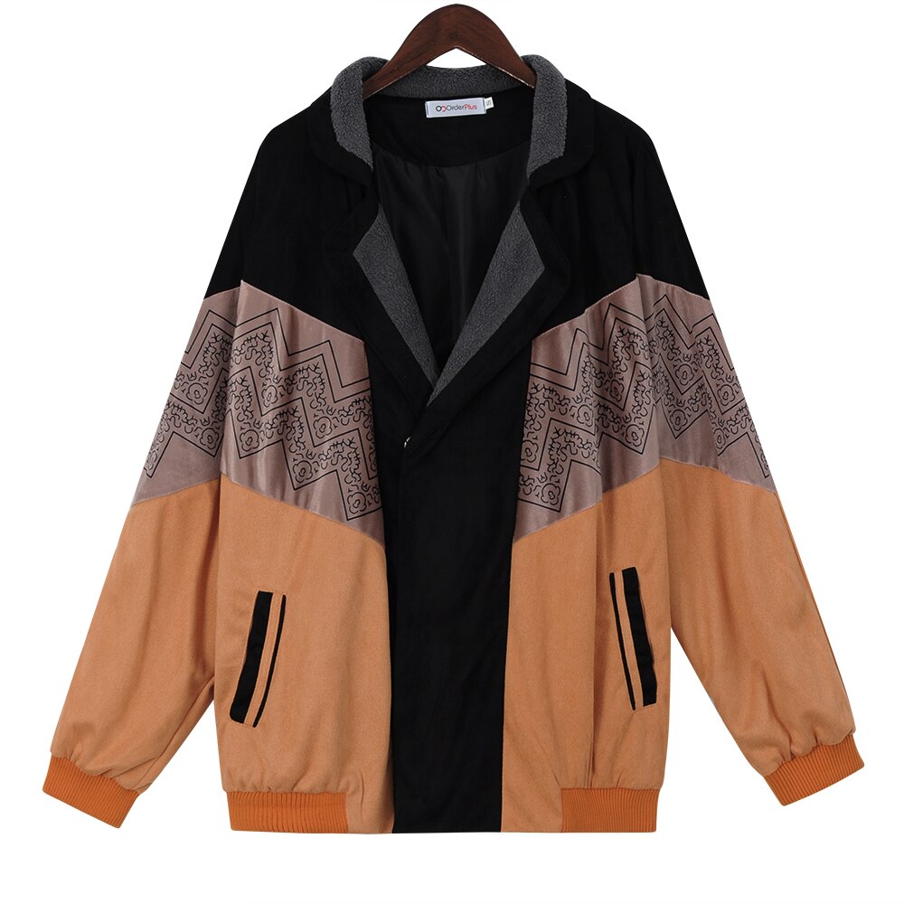 Vrouwen Jassen Jas Vintage Lange Mouwen Nationale ... – Vicedeal