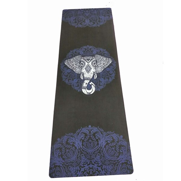 Folding Natural Rubber Yoga Mat Eco-friendly Slip-... – Grandado