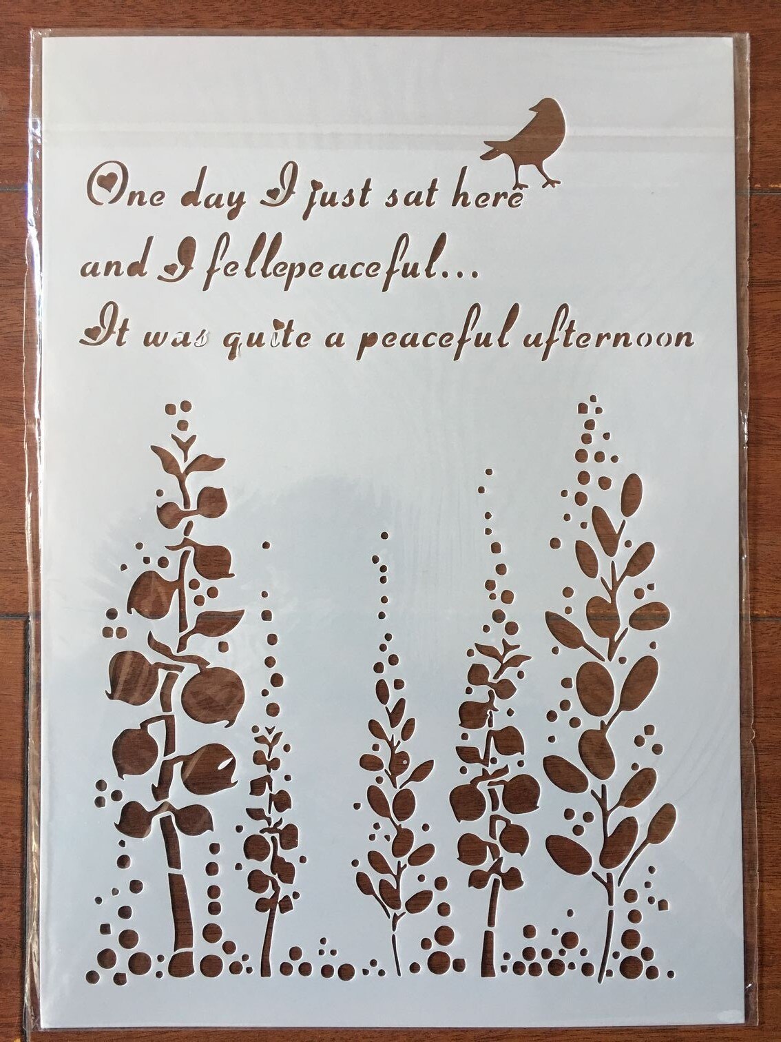 A4 29 * 21cm Seaweed leaves DIY Stencils Wall Pain... – Vicedeal