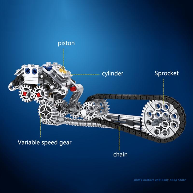 67JC High-drilled Motorcycle Assembly Parts Kit, B... – Grandado