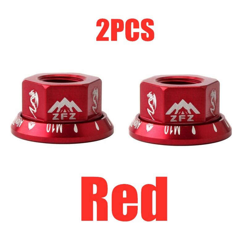 2PCS Bicycle Hub Nut M10 Fixed Gear MTB Road Bike ... – Grandado