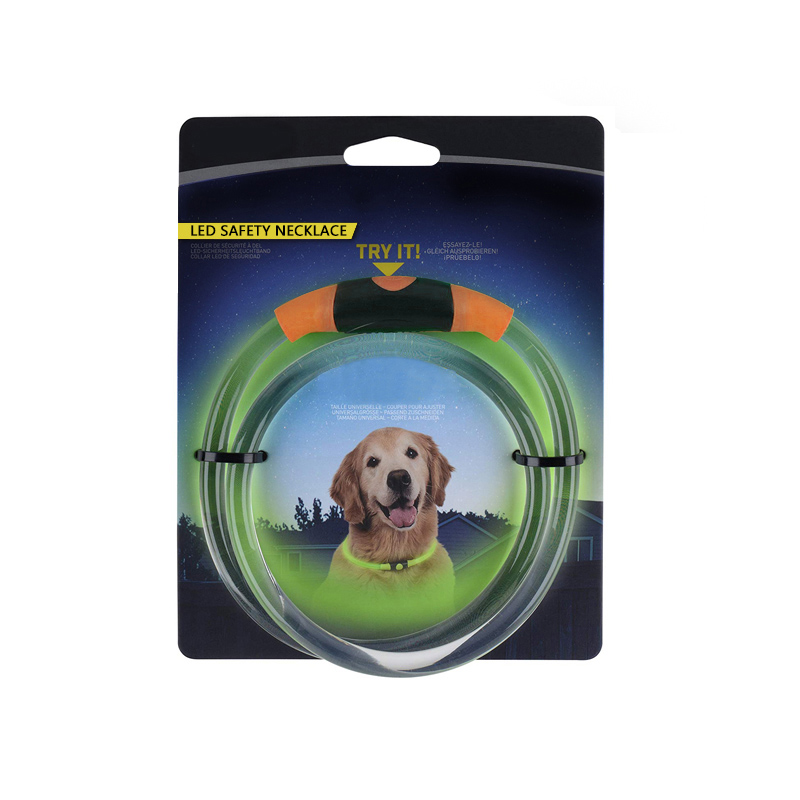 Light USB Rechargeable Dog Glowing Collars LED Dog... – Vicedeal