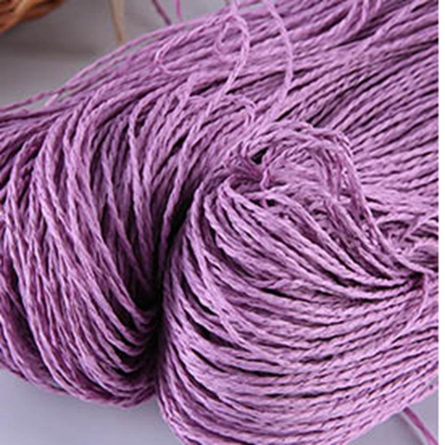 100g/ boll raffia garn kintting papper halm garn f... – Grandado