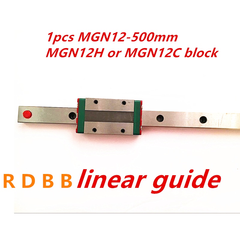 12mm para o guia linear mgn12 500mm l = 500mm para... – Grandado