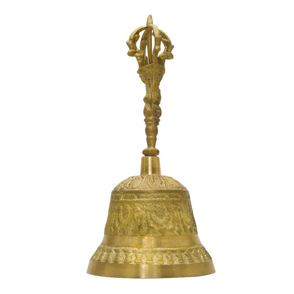Brass Meditation Buddha Bell Handbell Copper Bell ... – Grandado