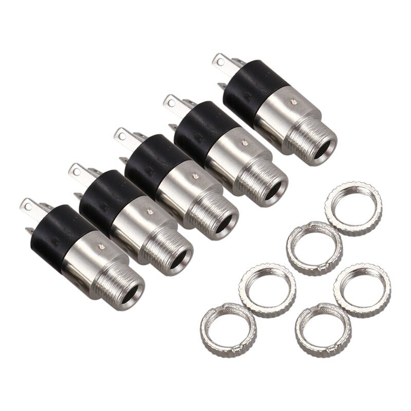 5PCS 3,5mm Stereo Jack Panel Mount-anschluss – Vicedeal