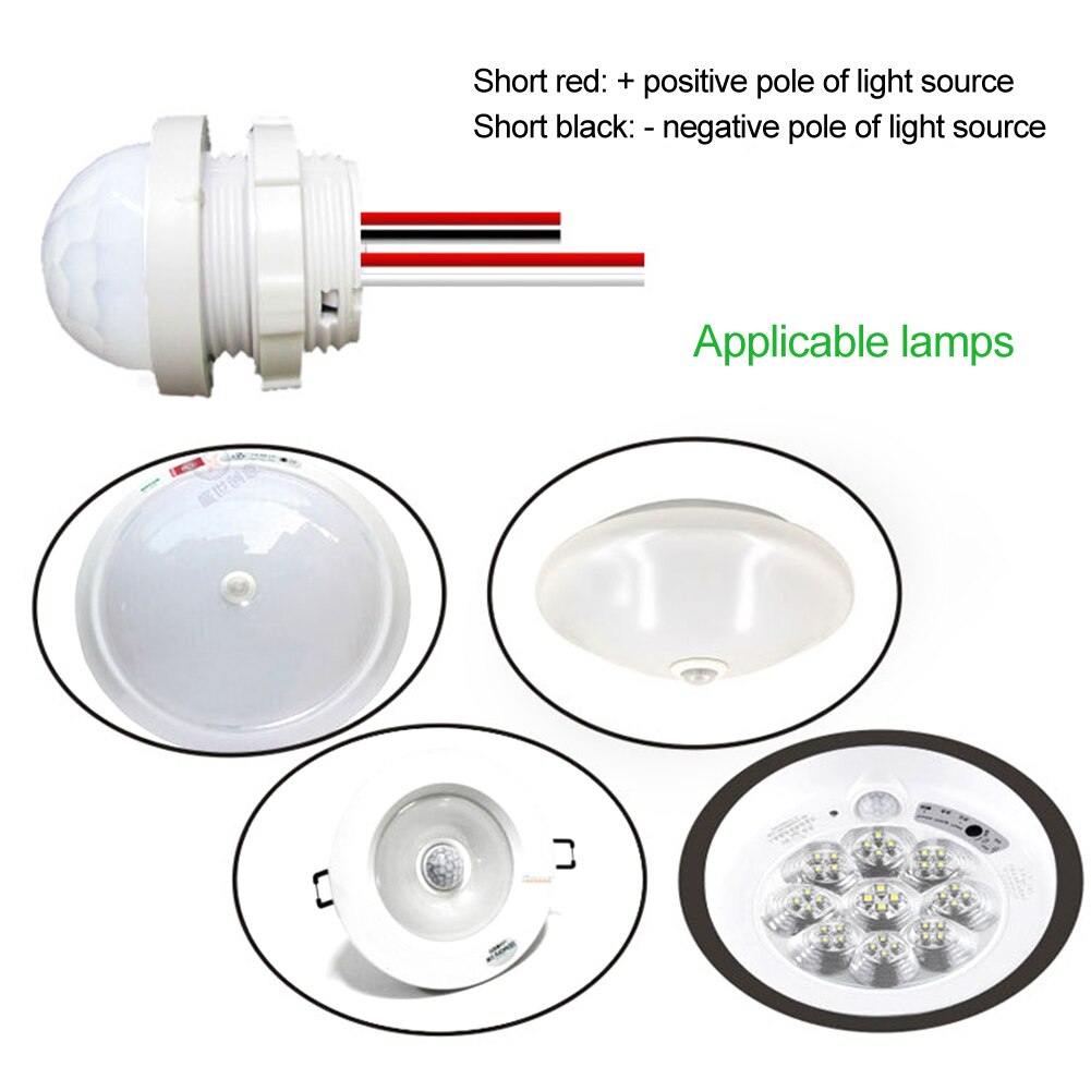 DC 12V 24V LED Strip Bed Closet Cabinet Light Wiri... – Grandado