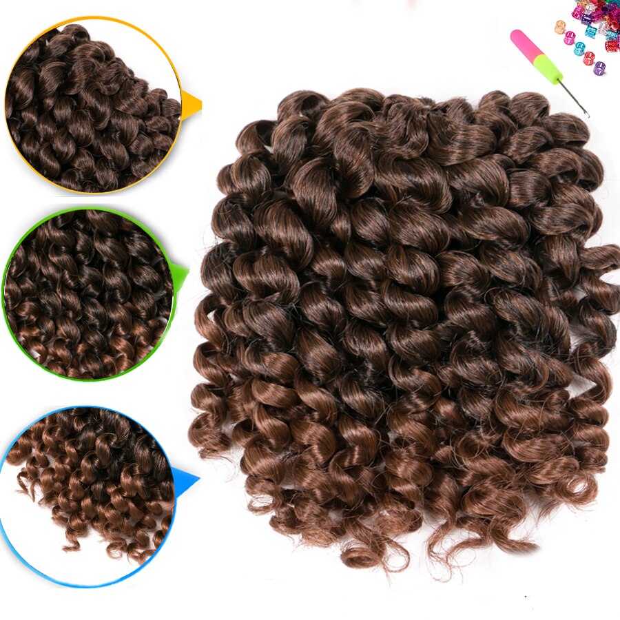 VERVES Crochet braids hair 5 pack 75g/pack 8inch s... – Vicedeal