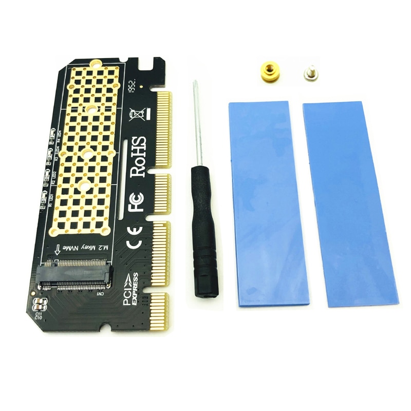M .2 nvme pcie til m2 adapter led nvme ssd m2 pc... – Vicedeal