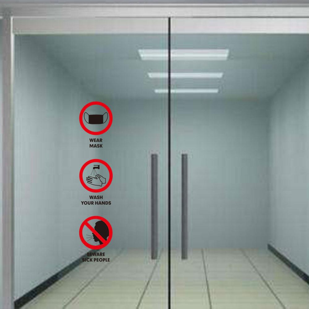 wear mask/wash your hands/beware sick people epide... – Grandado