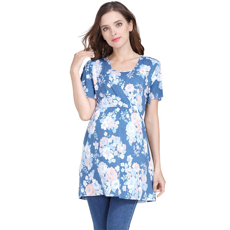 Emotion Moms Floral Maternity Top Pregnant Women B... – Grandado