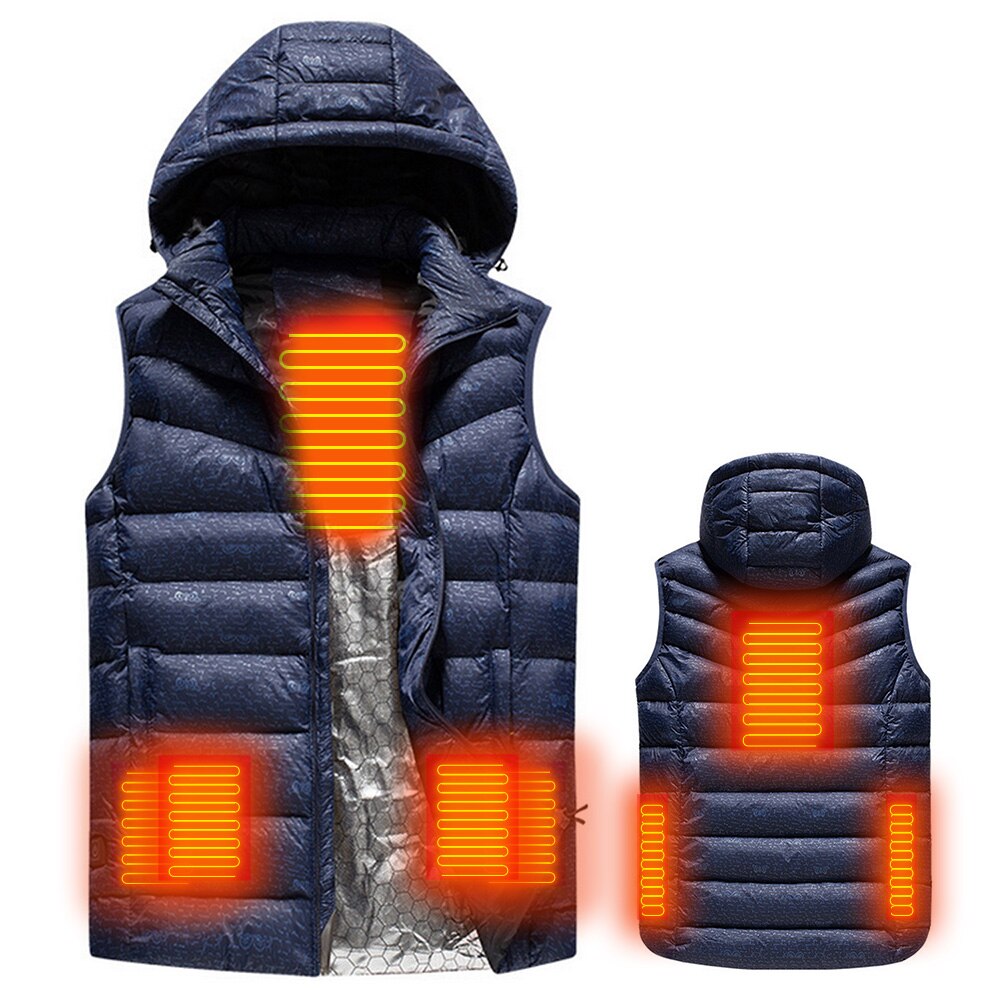 USB Heated Jacket Warm Security Intelligent Autumn... – Vicedeal